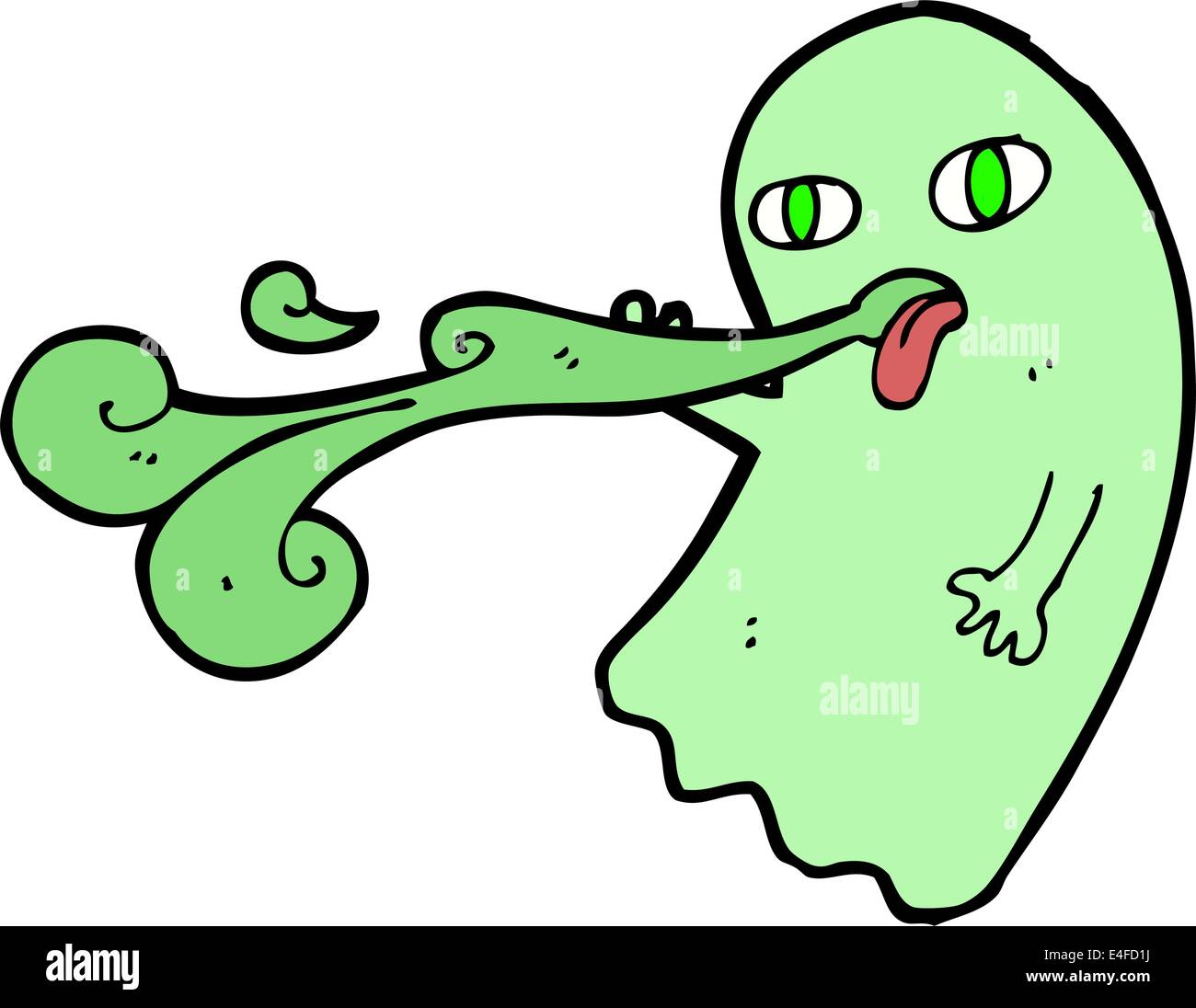 funny cartoon ghost Stock Vector Image & Art - Alamy