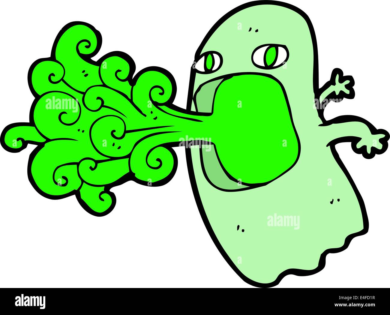 funny cartoon ghost Stock Vector Image & Art - Alamy