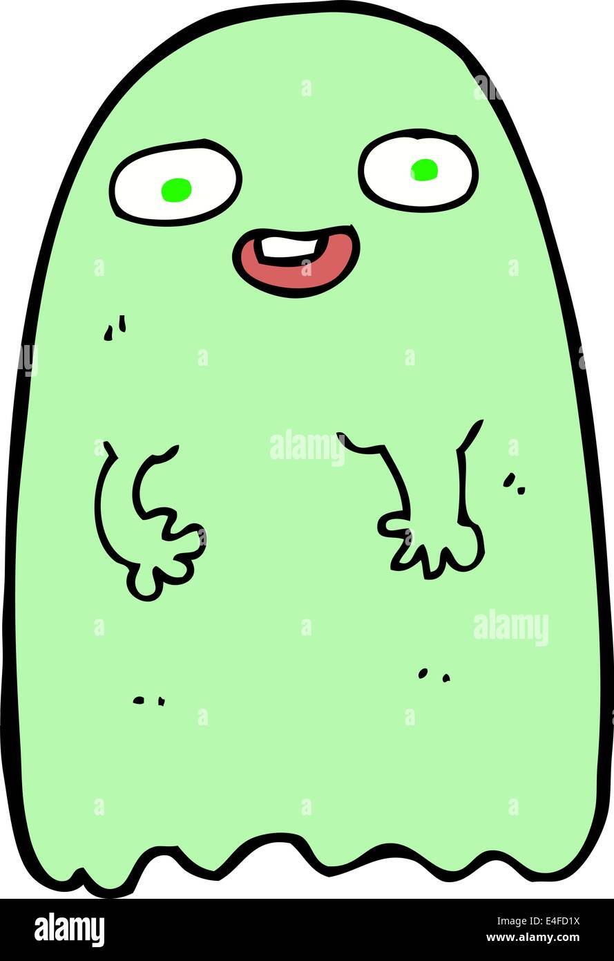 funny cartoon ghost Stock Vector Image & Art - Alamy