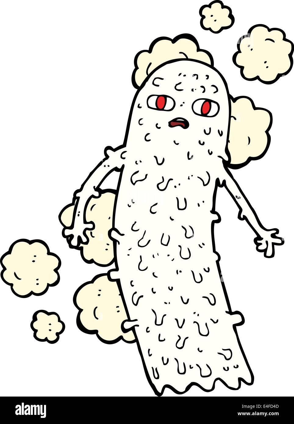 cartoon spooky ghost Stock Vector Image & Art - Alamy