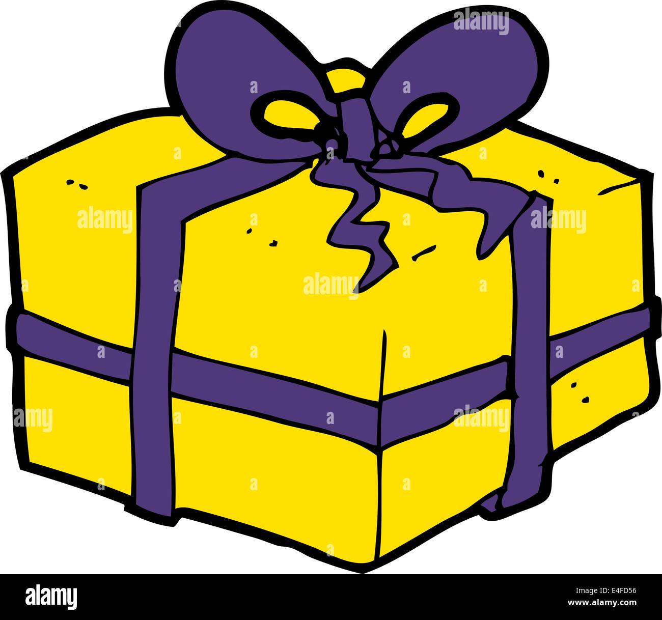cartoon christmas present Stock Vector Image & Art - Alamy