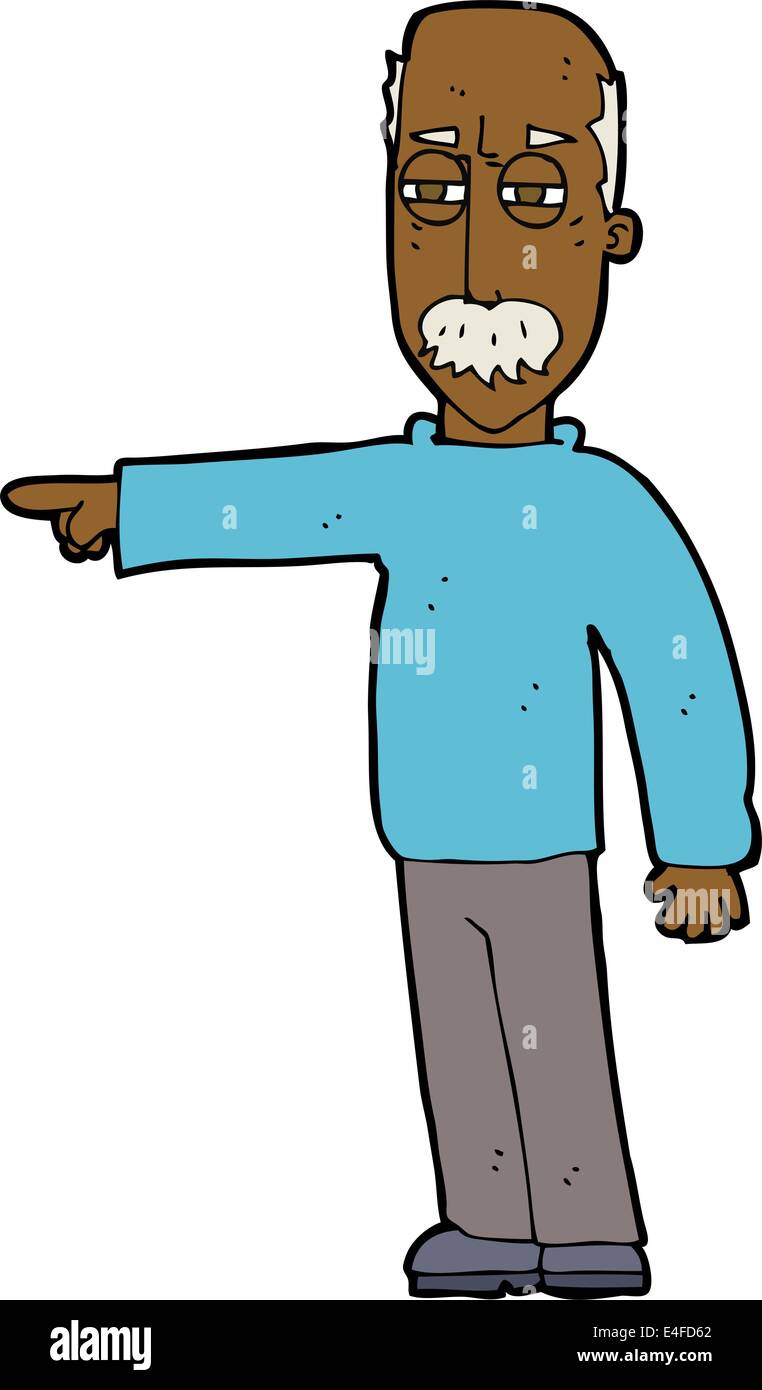 Old man out Stock Vector Images - Alamy