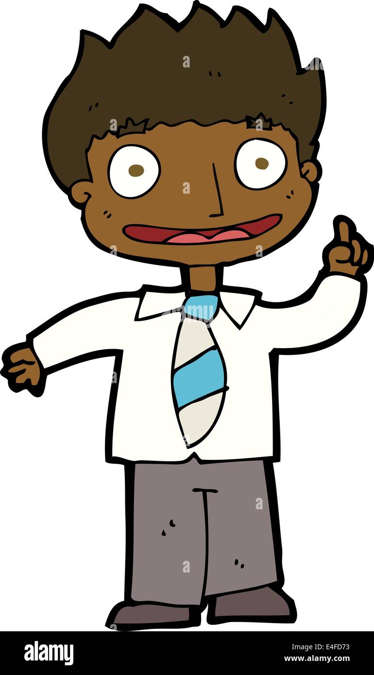 cartoon man with idea Stock Vector Image & Art - Alamy