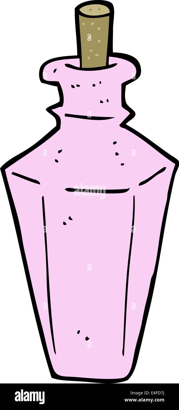 cartoon perfume fragrance bottle Stock Vector Image & Art - Alamy