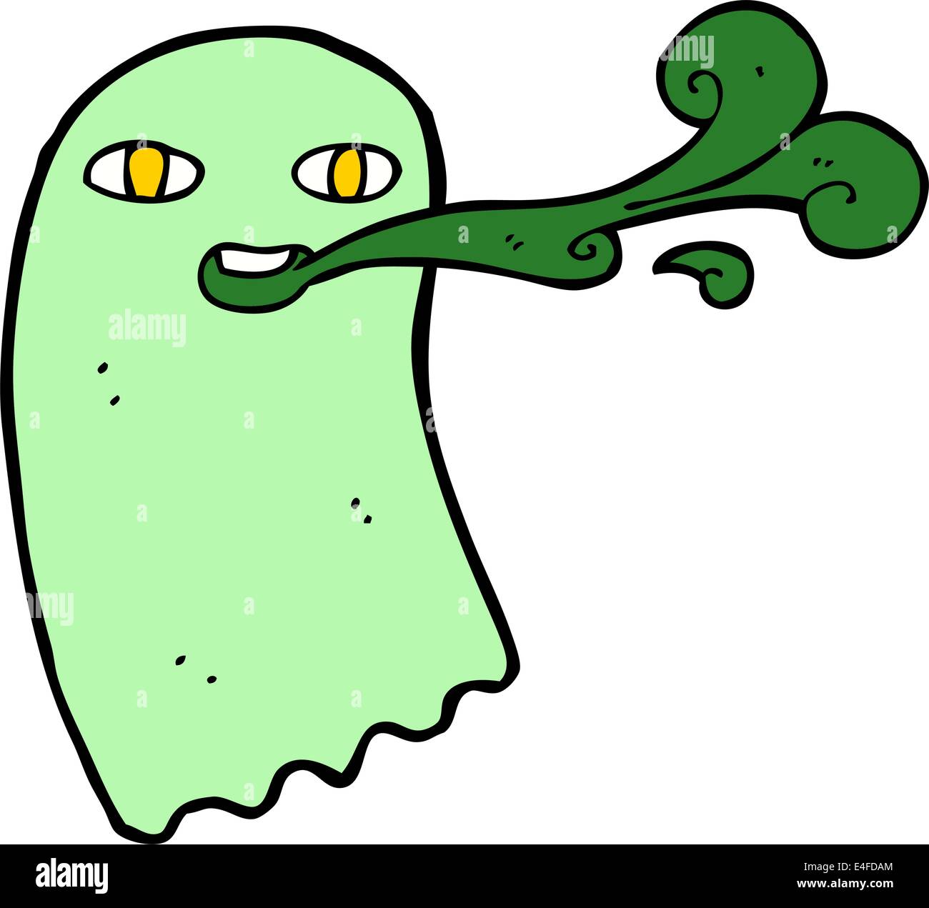 funny cartoon ghost Stock Vector Image & Art - Alamy