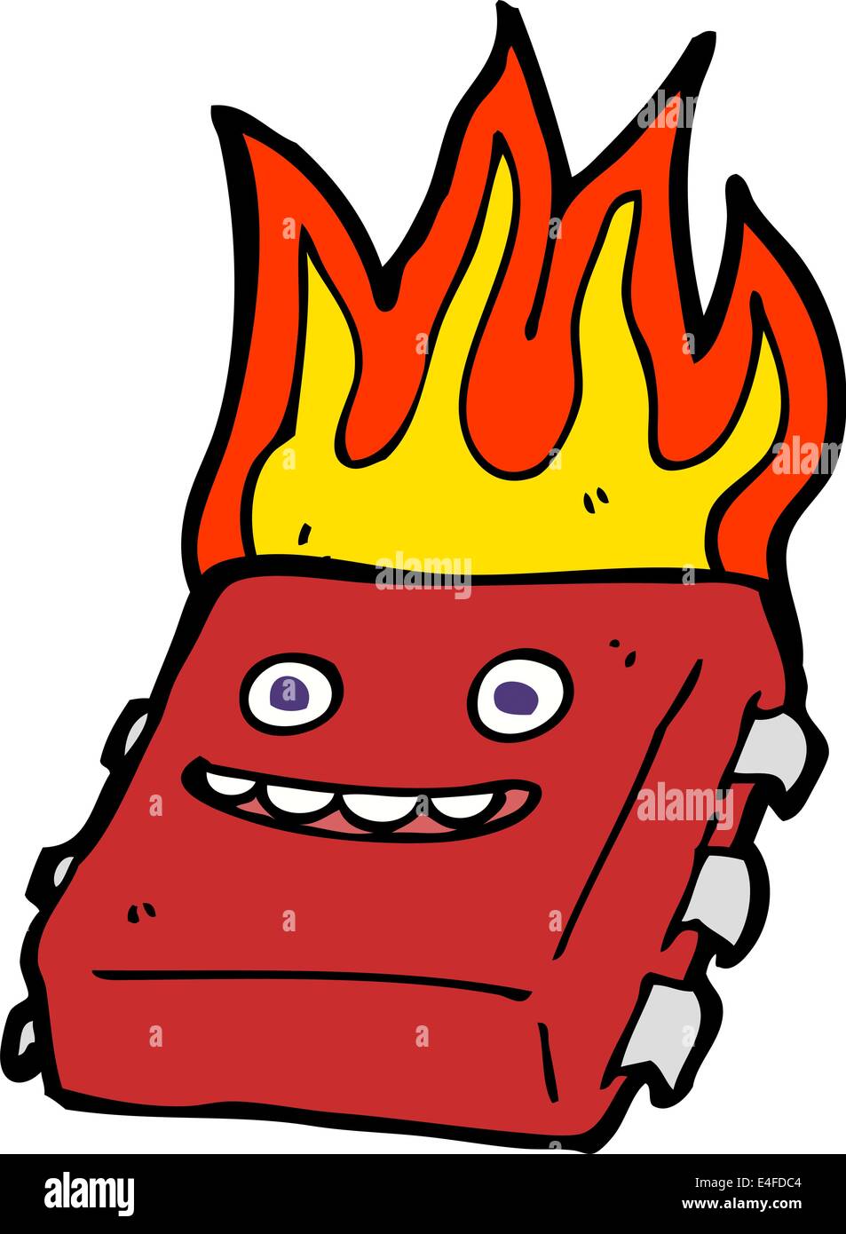 Red hot computer chip hi-res stock photography and images - Alamy