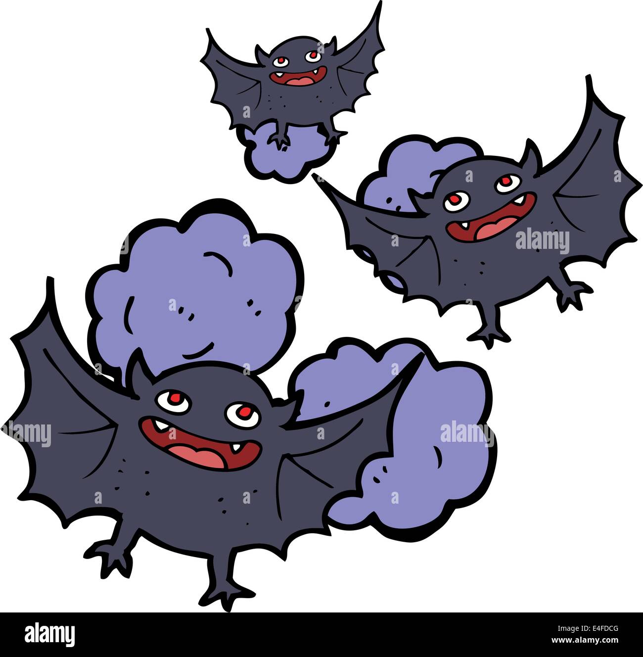 cartoon vampire bats Stock Vector Image & Art - Alamy