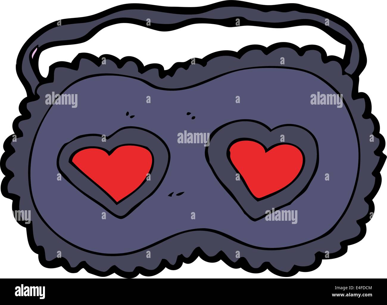 Mask hearts Stock Vector Images - Alamy