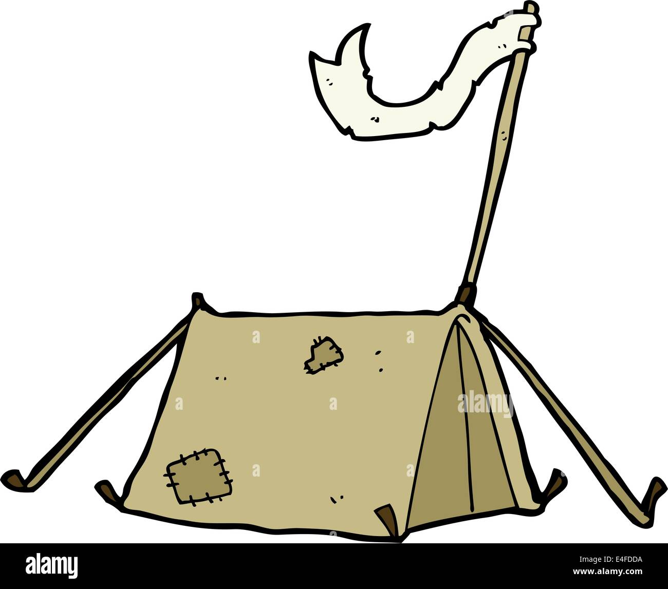 Funny camping tent Stock Vector Images - Alamy