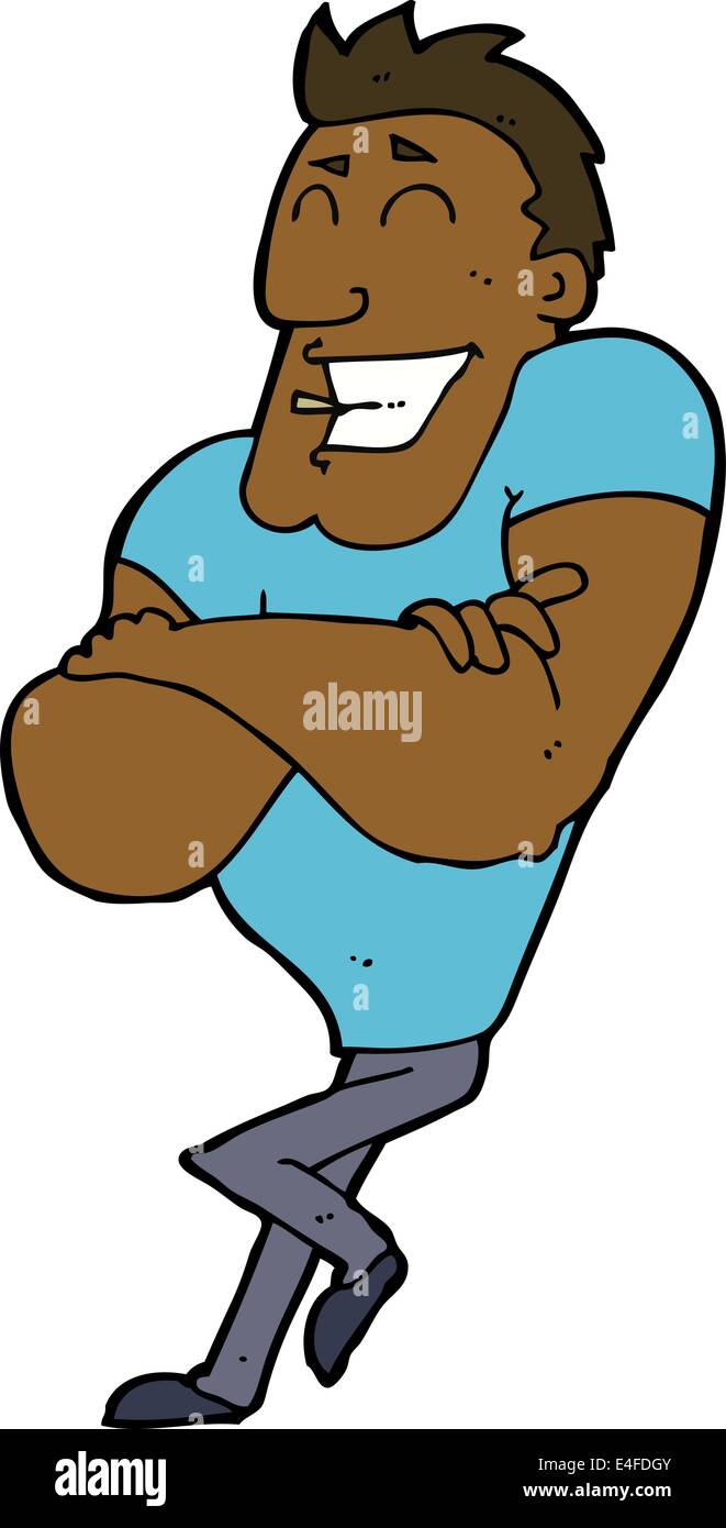 Cartoon muscle guy hi-res stock photography and images - Alamy