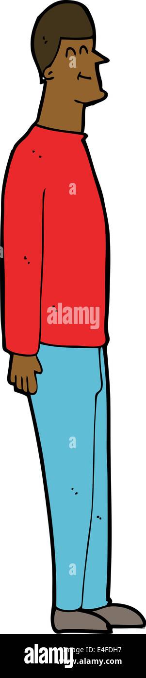 cartoon tall man Stock Vector Image & Art - Alamy