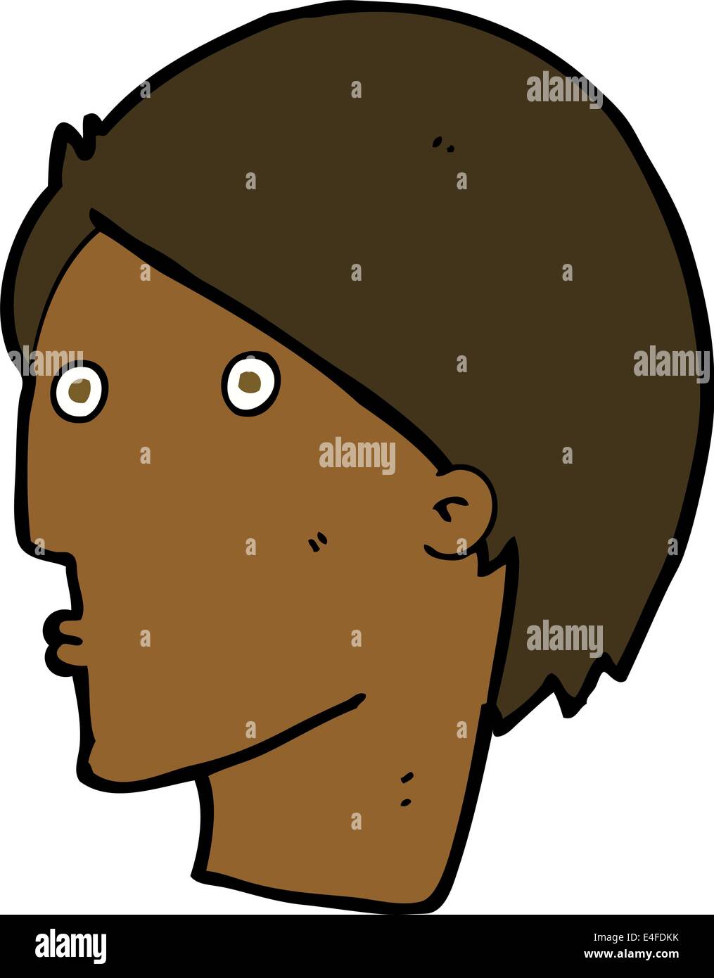 cartoon surprised face Stock Vector Image & Art - Alamy