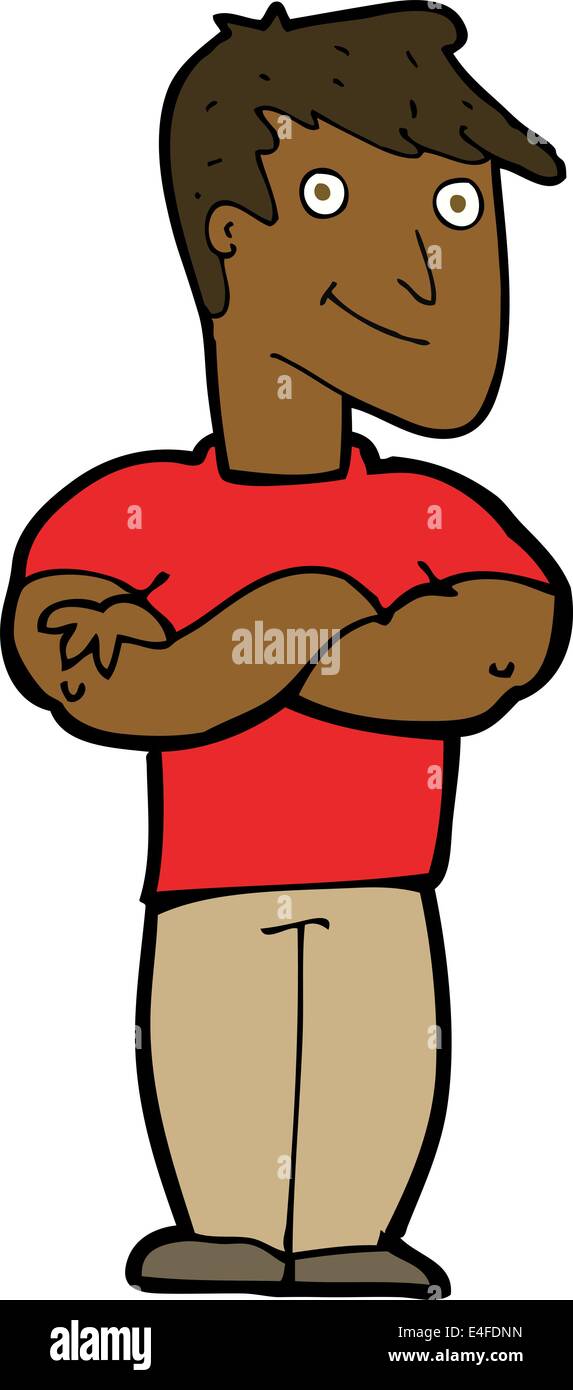 cartoon muscular man Stock Vector Image & Art - Alamy