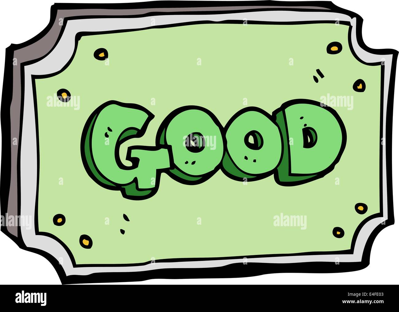 Brass plaque sign Stock Vector Images - Alamy