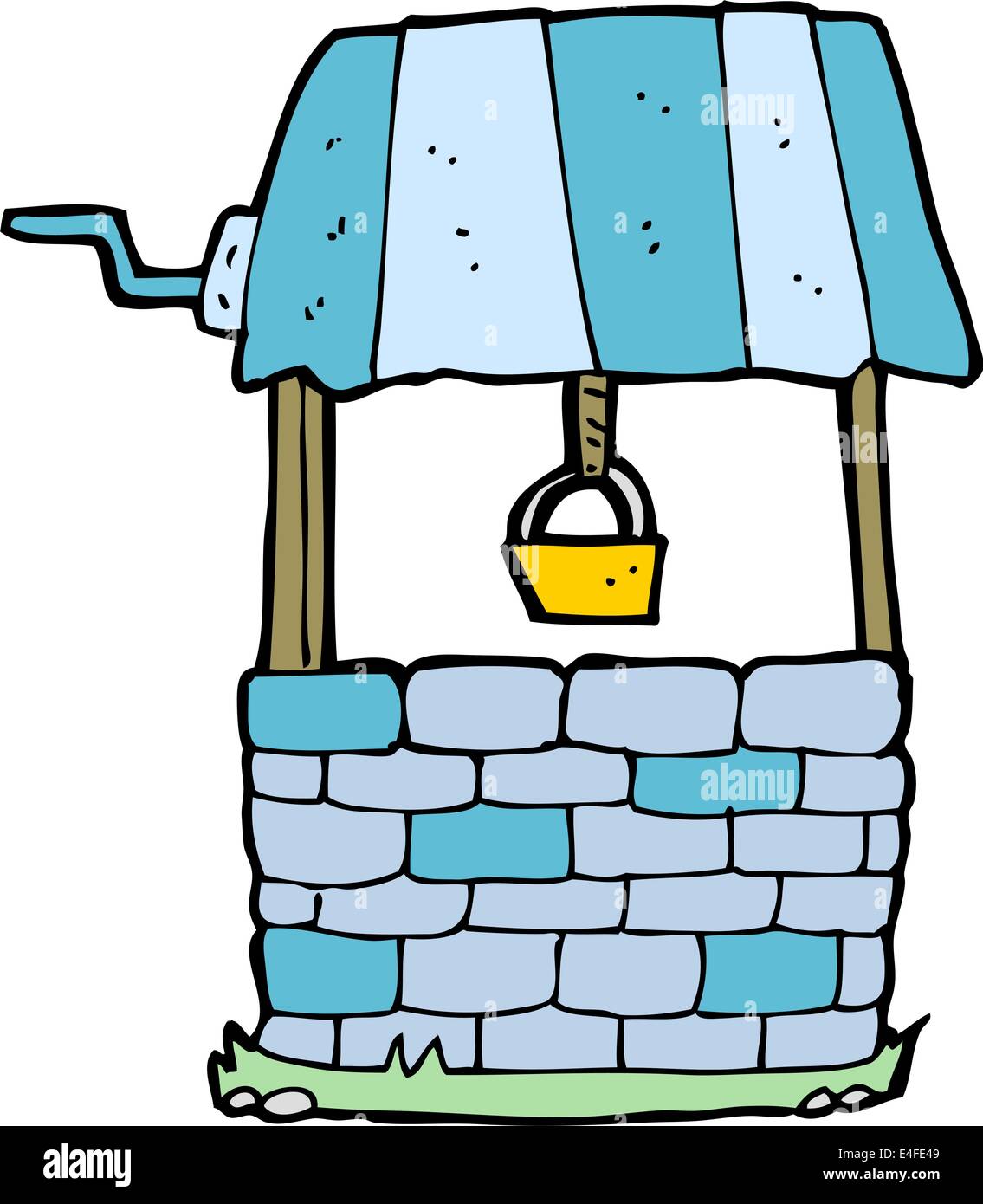 Cartoon wishing well hi-res stock photography and images - Alamy