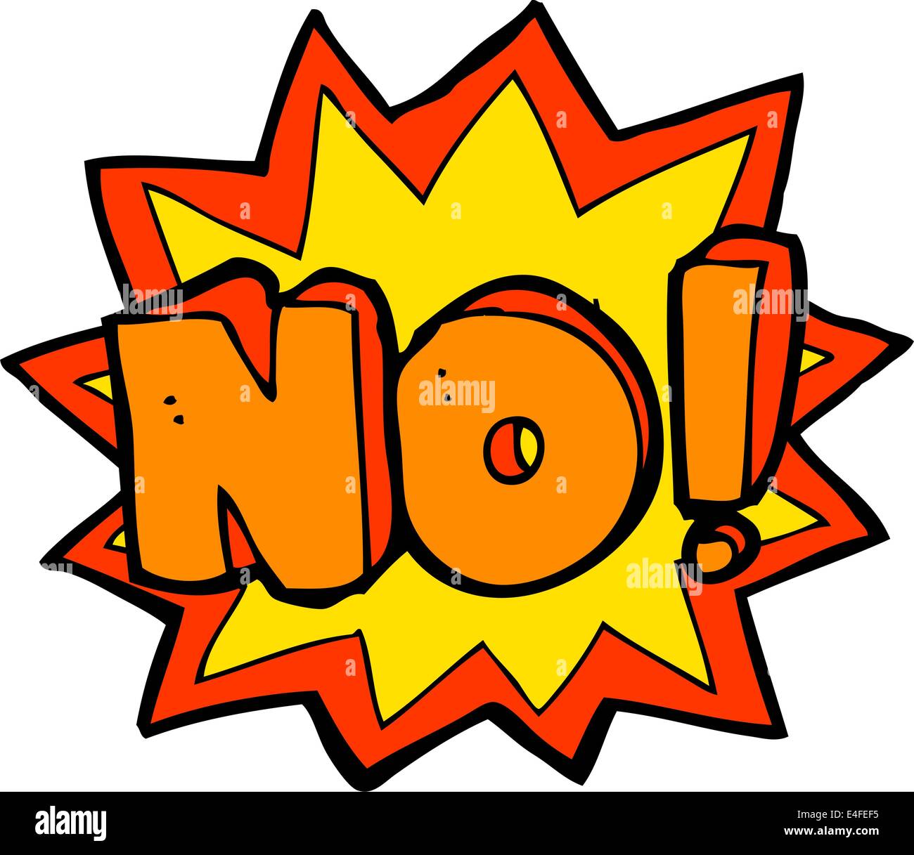 cartoon no symbol Stock Vector Image & Art - Alamy