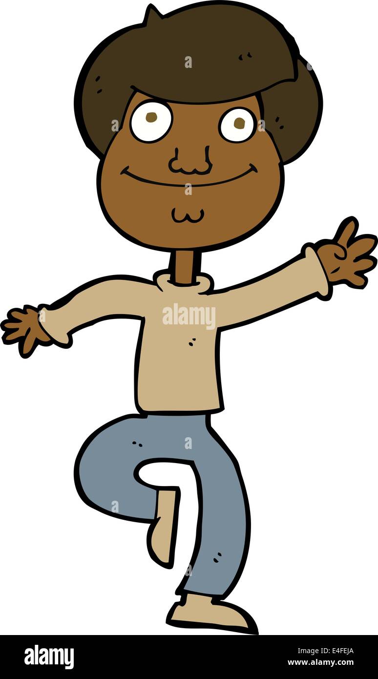 Cartoon Dancing Man Stock Vector Image And Art Alamy