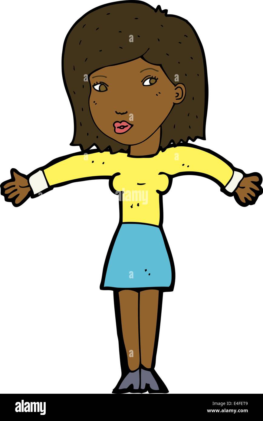 Shrugging shoulders vector hi-res stock photography and images - Alamy