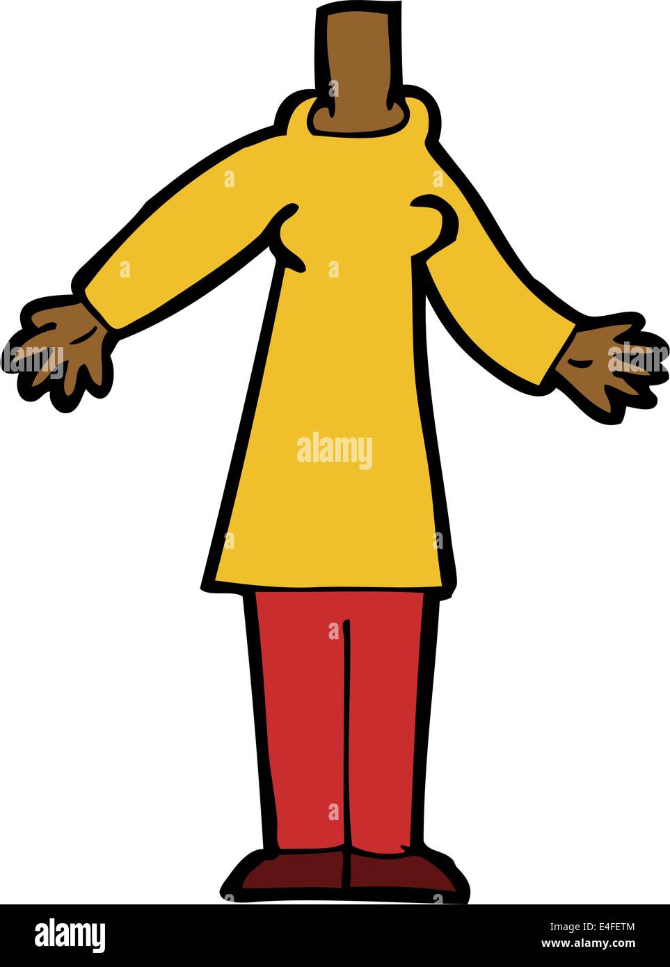 Cartoon body mix match cartoons hi-res stock photography and images - Alamy