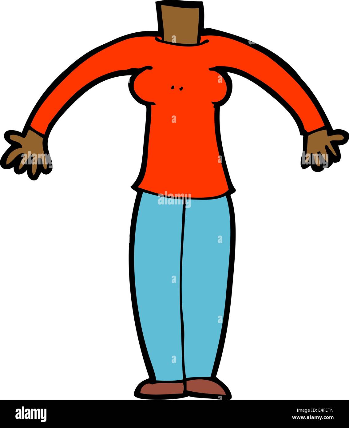 Cartoon body mix match cartoons hi-res stock photography and images - Alamy