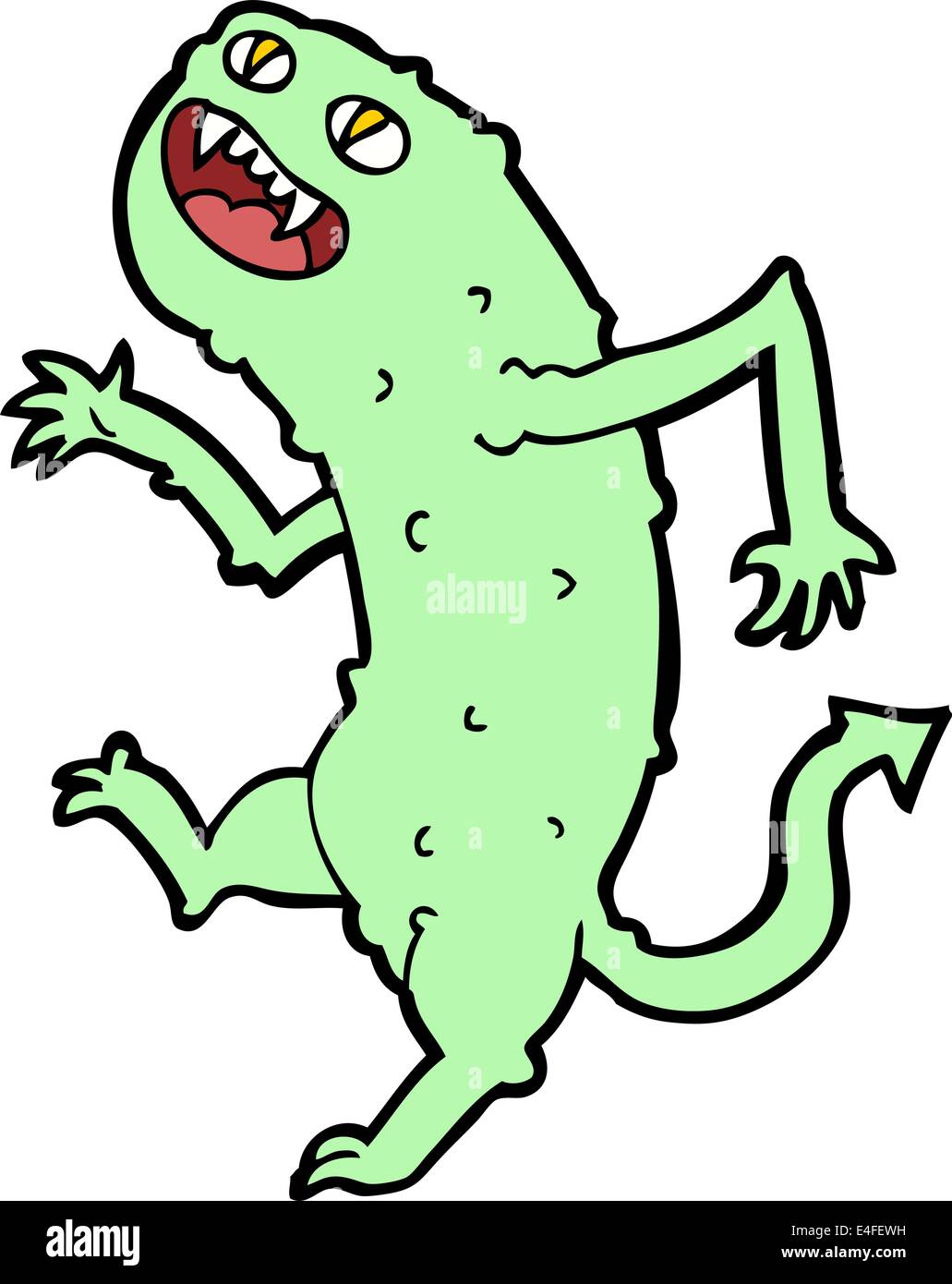 cartoon dancing monster Stock Vector Image & Art - Alamy