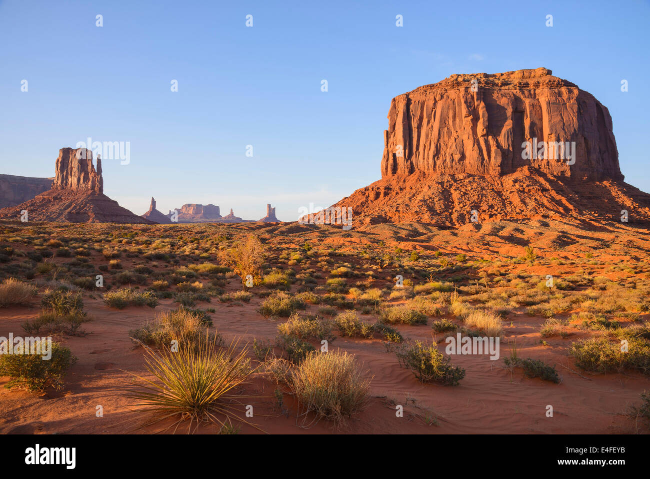 Monument Valley, Merrick Butte. Arizona, USA Stock Photo - Alamy