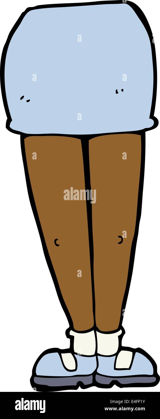 cartoon female legs Stock Vector Image & Art - Alamy