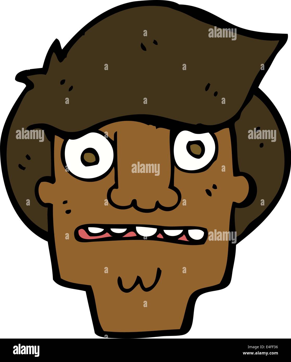 cartoon shocked face Stock Vector Image & Art - Alamy