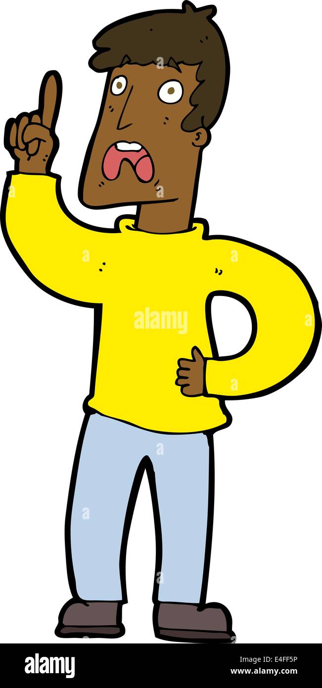 Cartoon man complaint hi-res stock photography and images - Alamy