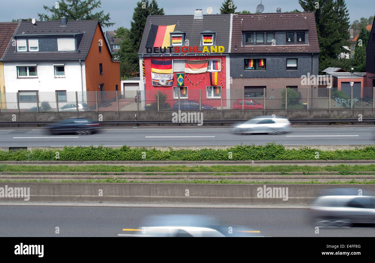 Autobahn germany flag hi-res stock photography and images - Alamy
