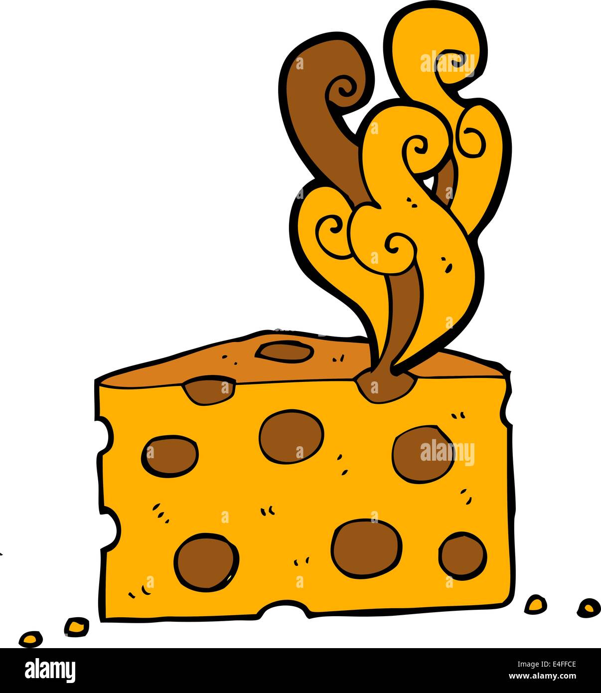 cartoon smelly cheese Stock Vector Image & Art - Alamy
