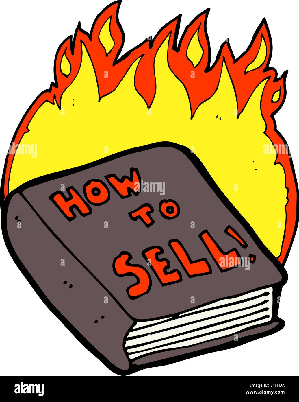 cartoon how to sell book Stock Vector Image & Art - Alamy