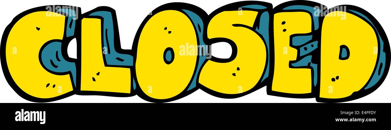 cartoon closed symbol Stock Vector Image & Art - Alamy