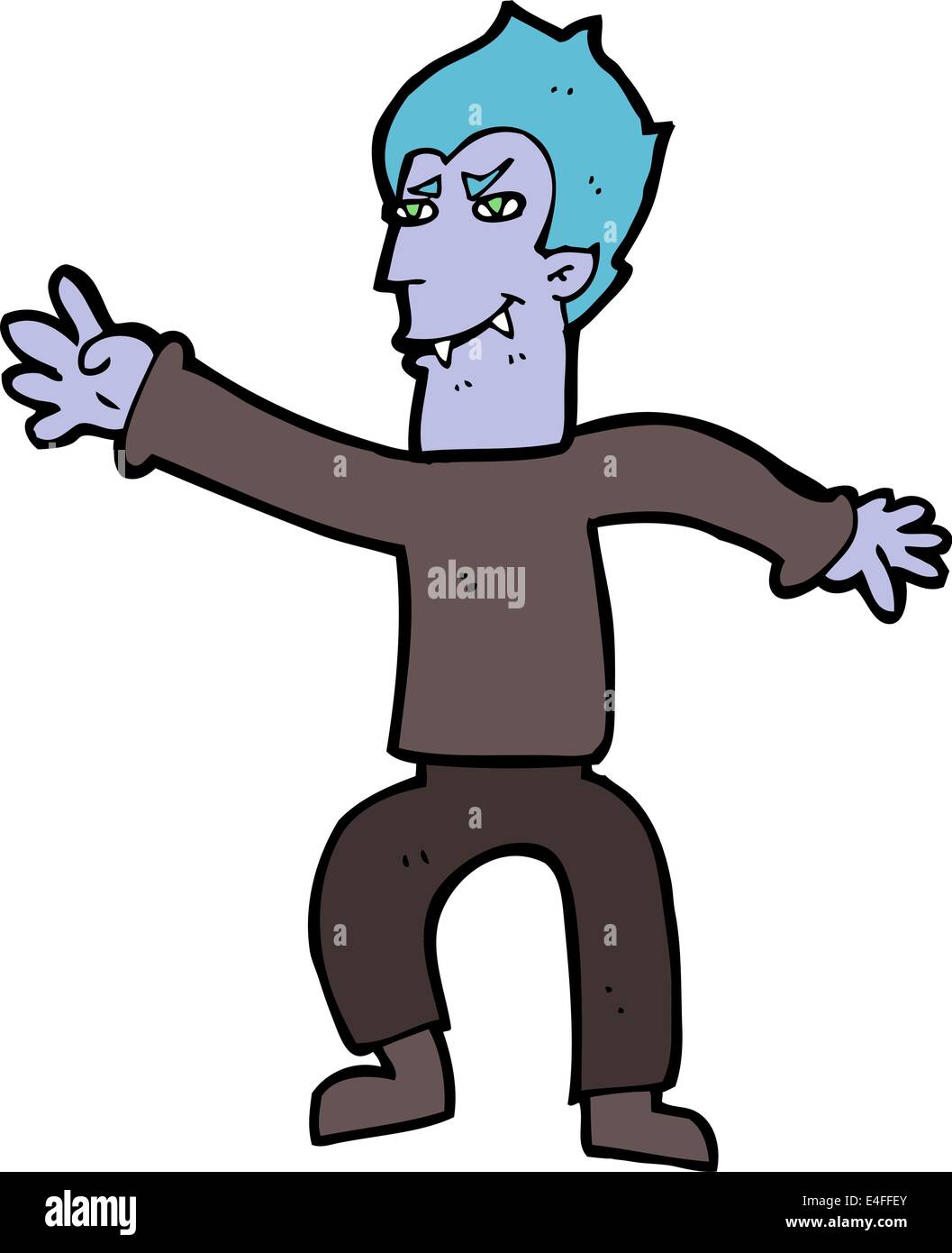 cartoon vampire man Stock Vector Image & Art - Alamy