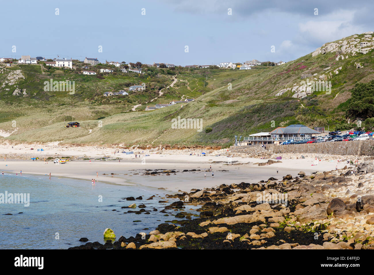 sennen cove cornwall england uk Stock Photo - Alamy