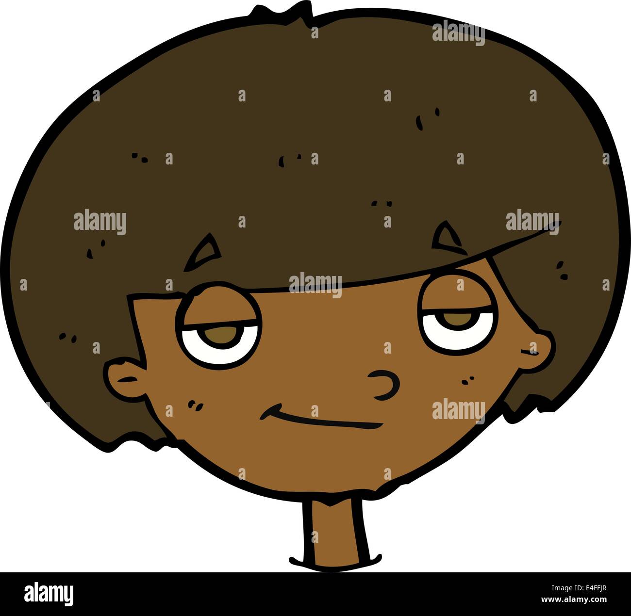 cartoon smug looking boy Stock Vector Image & Art - Alamy