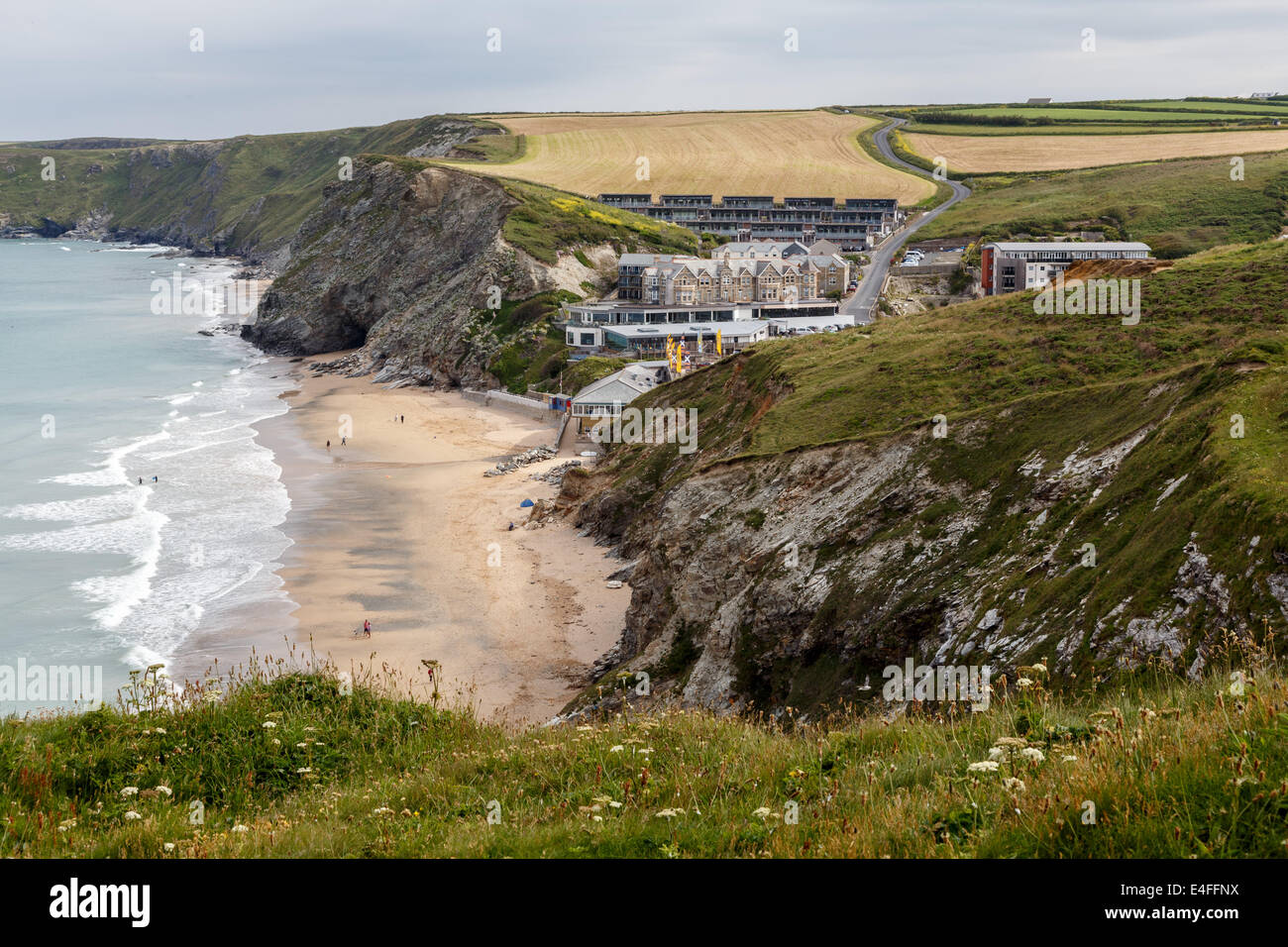 Watergate bay hotel cornwall uk hi-res stock photography and images - Alamy