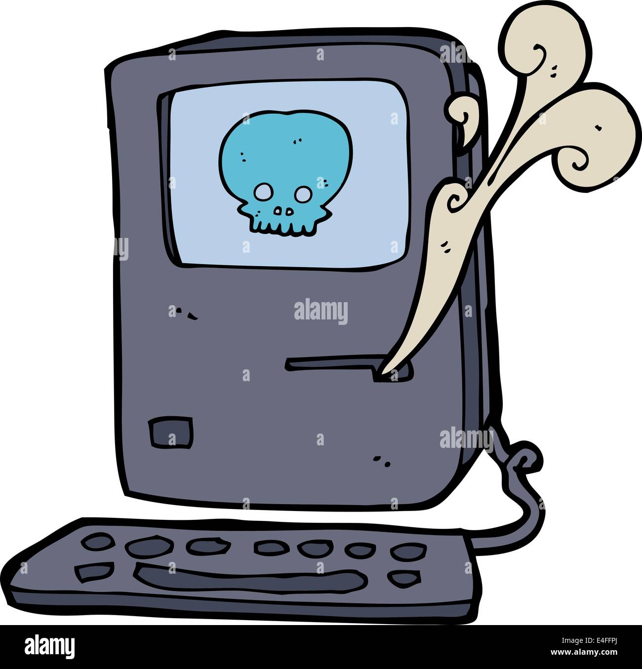 computer virus cartoon Stock Vector Image & Art - Alamy