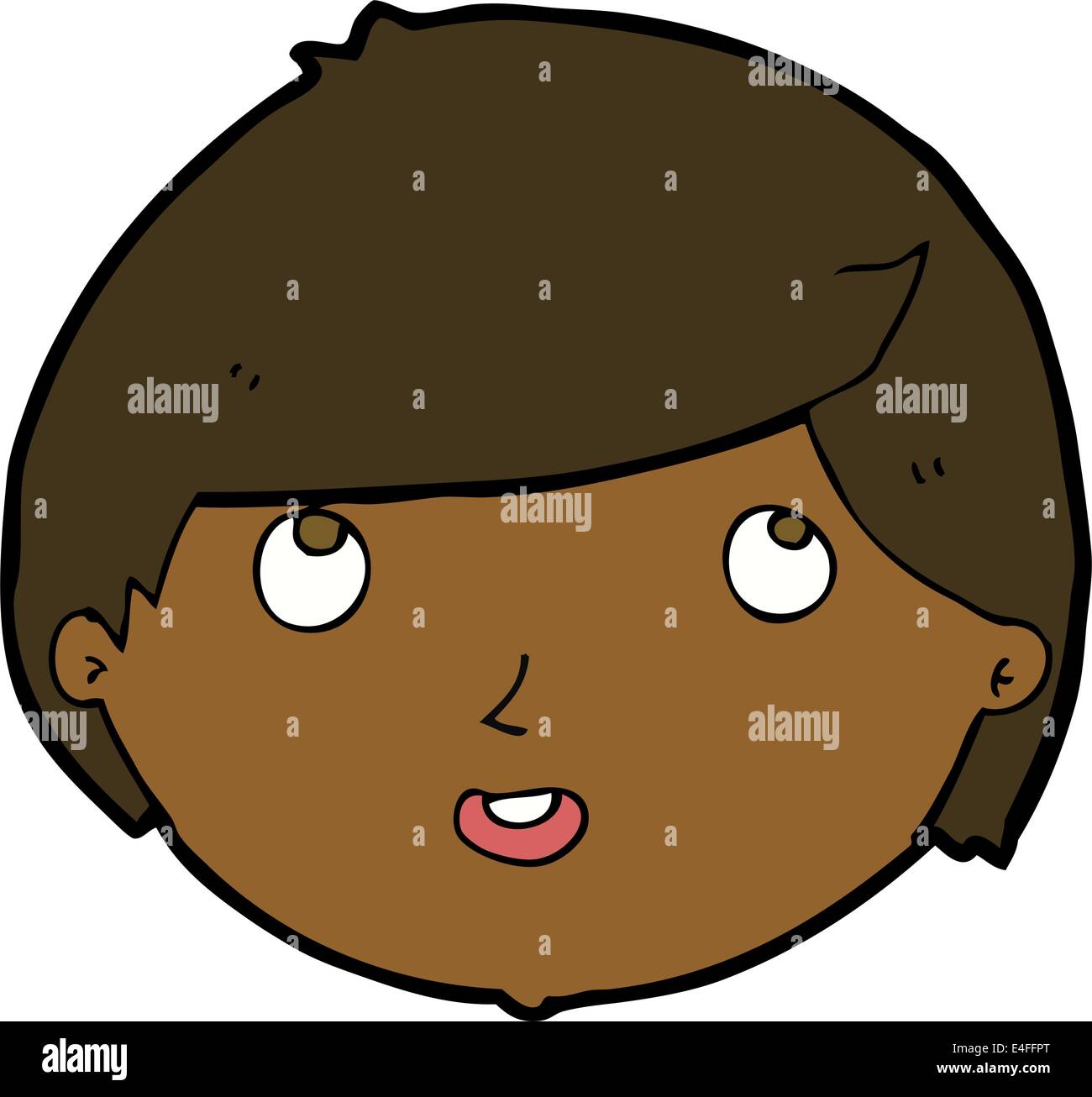 cartoon happy face Stock Vector Image & Art - Alamy