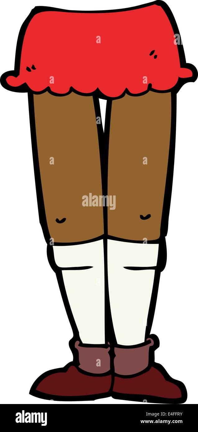 cartoon female legs Stock Vector Image & Art - Alamy