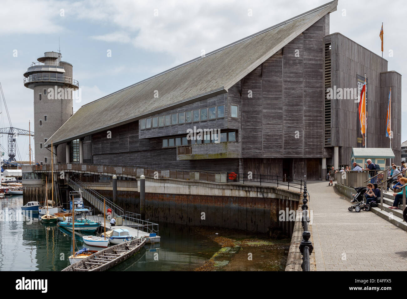 maritime museum Falmouth cornwall england uk gb Stock Photo - Alamy