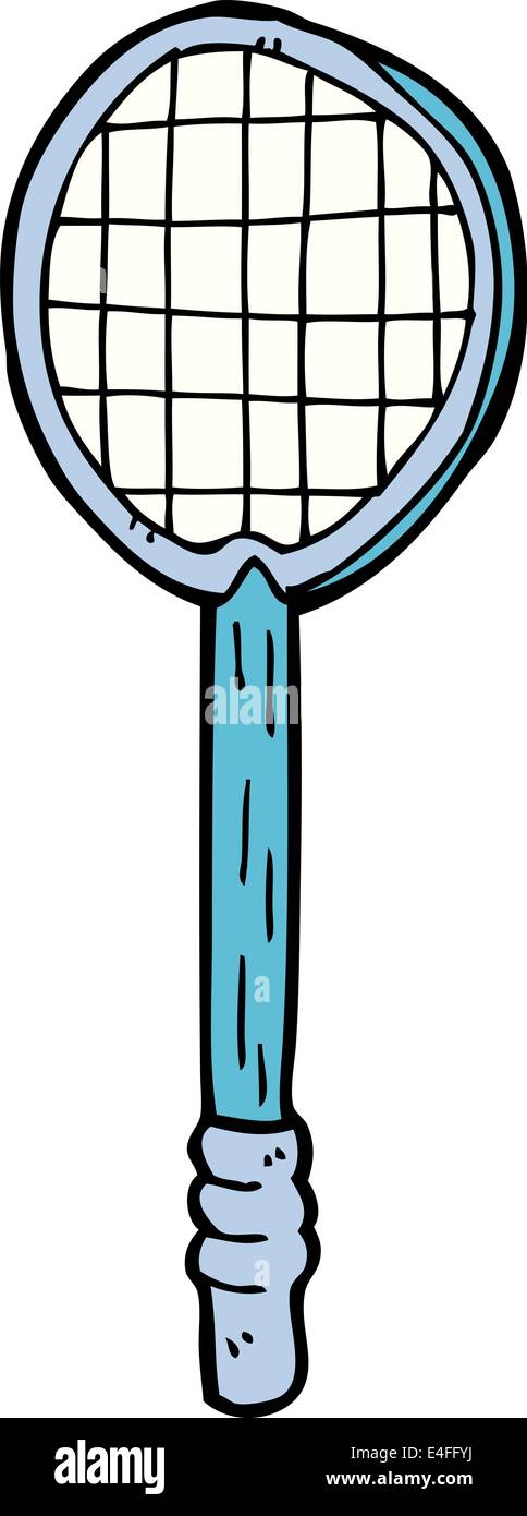 Cartoon old tennis racket hi-res stock photography and images - Alamy