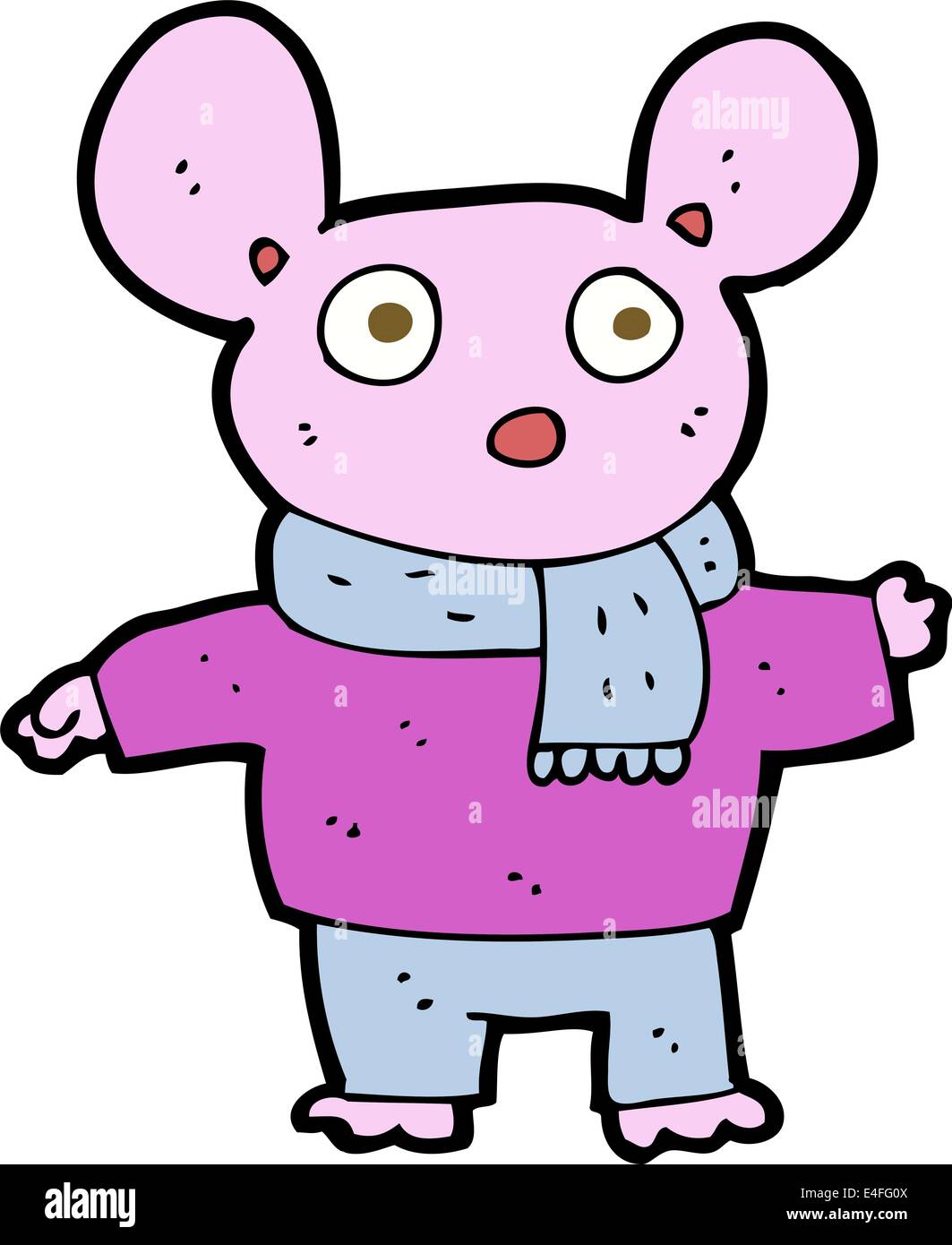 cartoon mouse in clothes Stock Vector Image & Art - Alamy