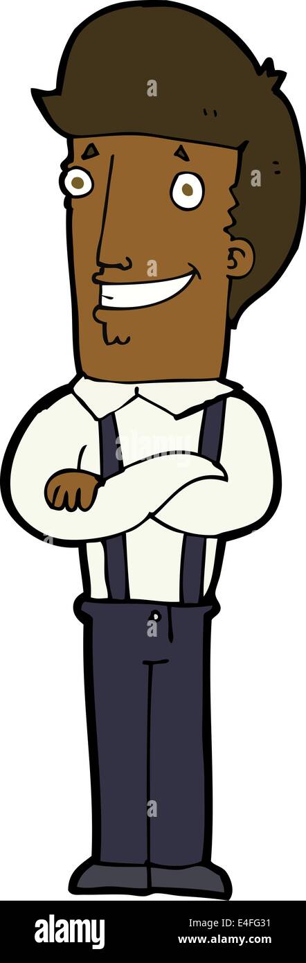 cartoon proud man Stock Vector Image & Art - Alamy