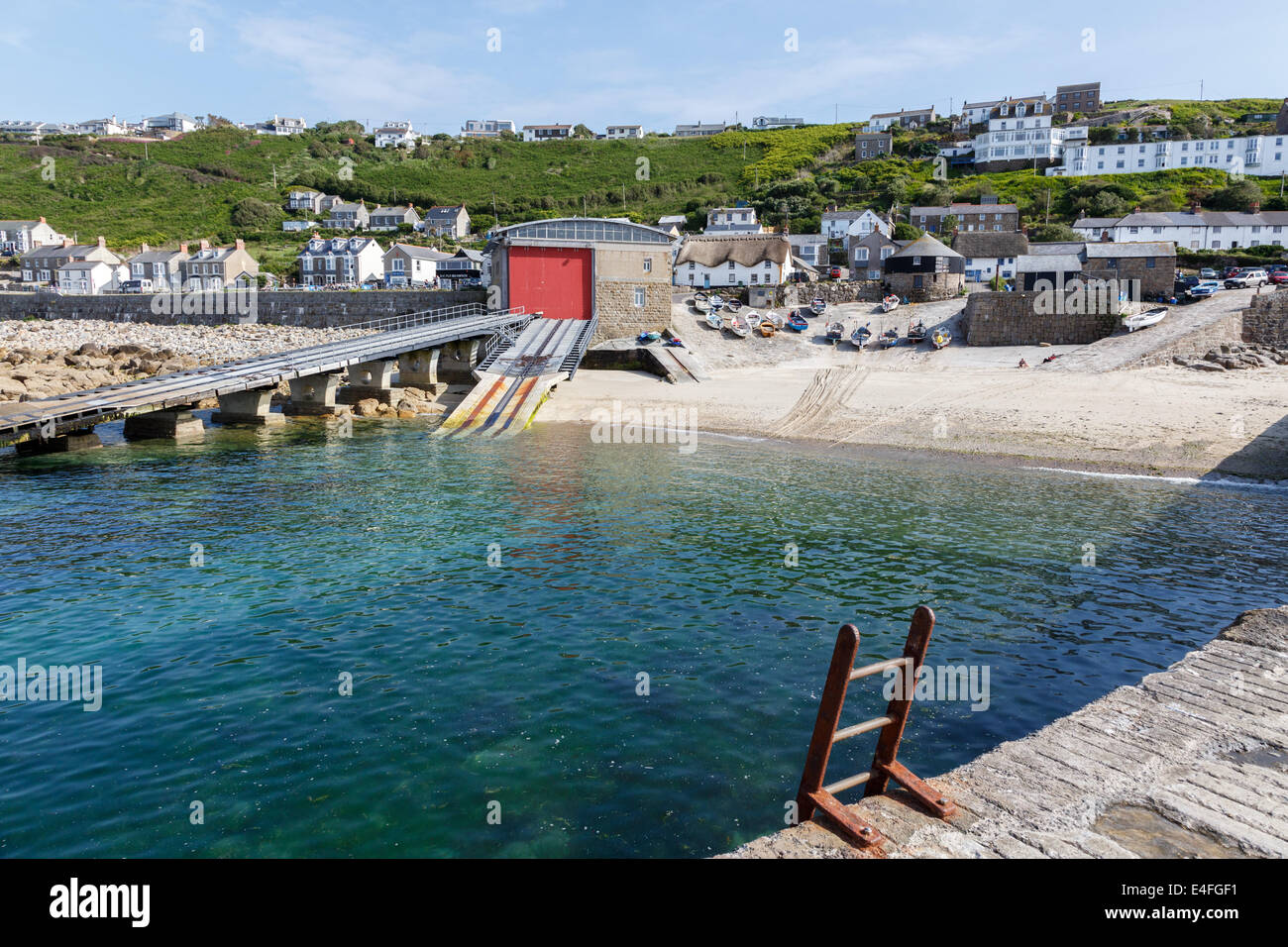 sennen cove cornwall england uk Stock Photo - Alamy