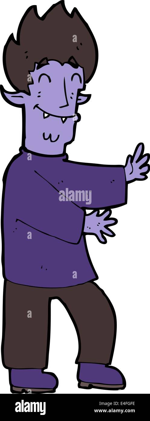 cartoon excited vampire Stock Vector Image & Art - Alamy