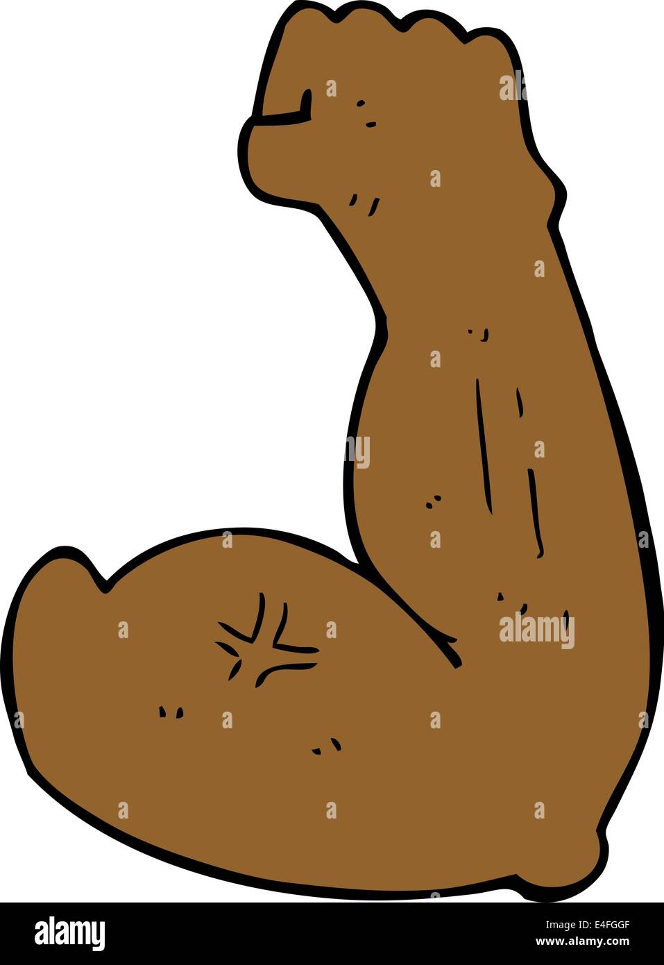 flexing strong arm cartoon Stock Vector Image & Art - Alamy