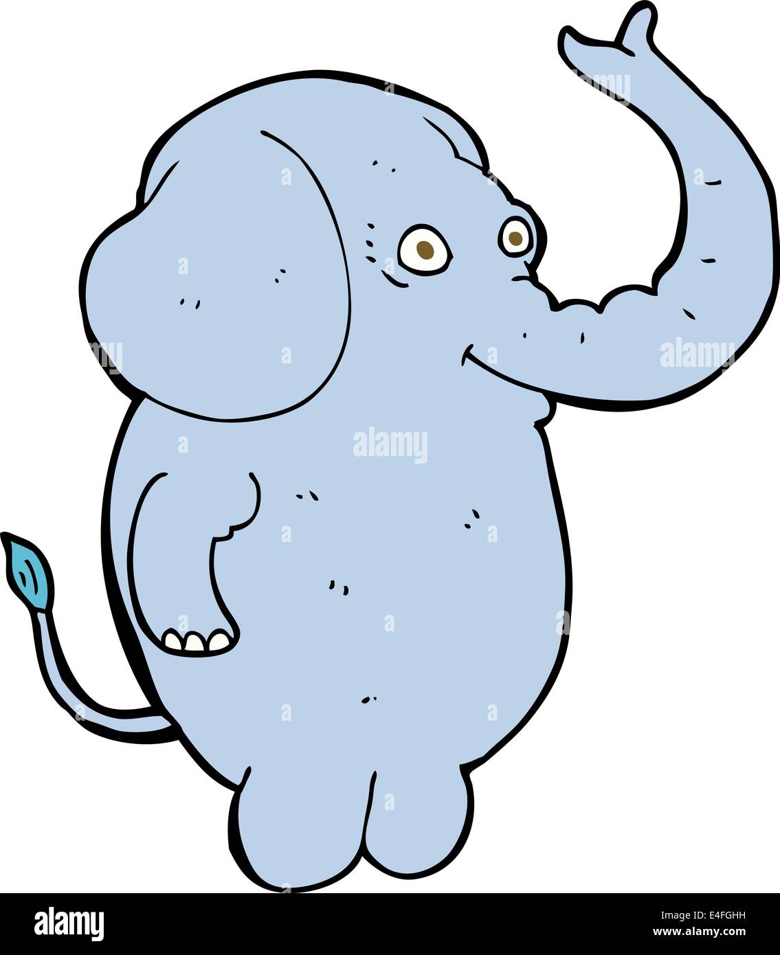 cartoon funny elephant Stock Vector Image & Art - Alamy