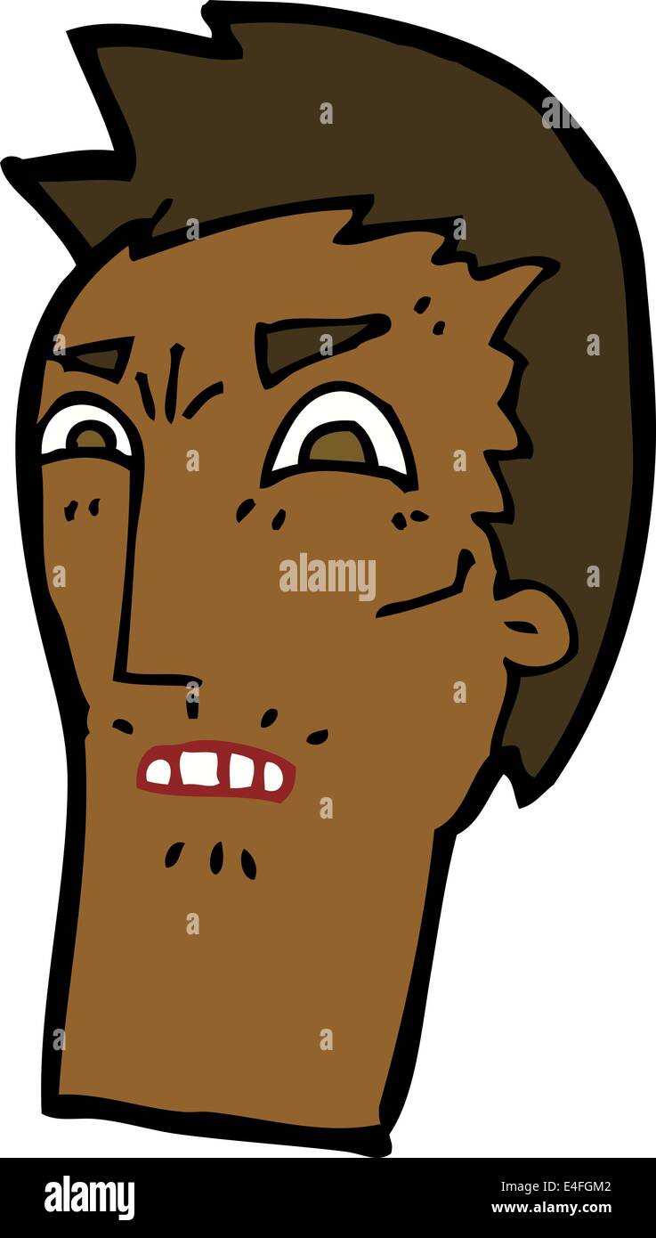 cartoon angry face Stock Vector Image & Art - Alamy