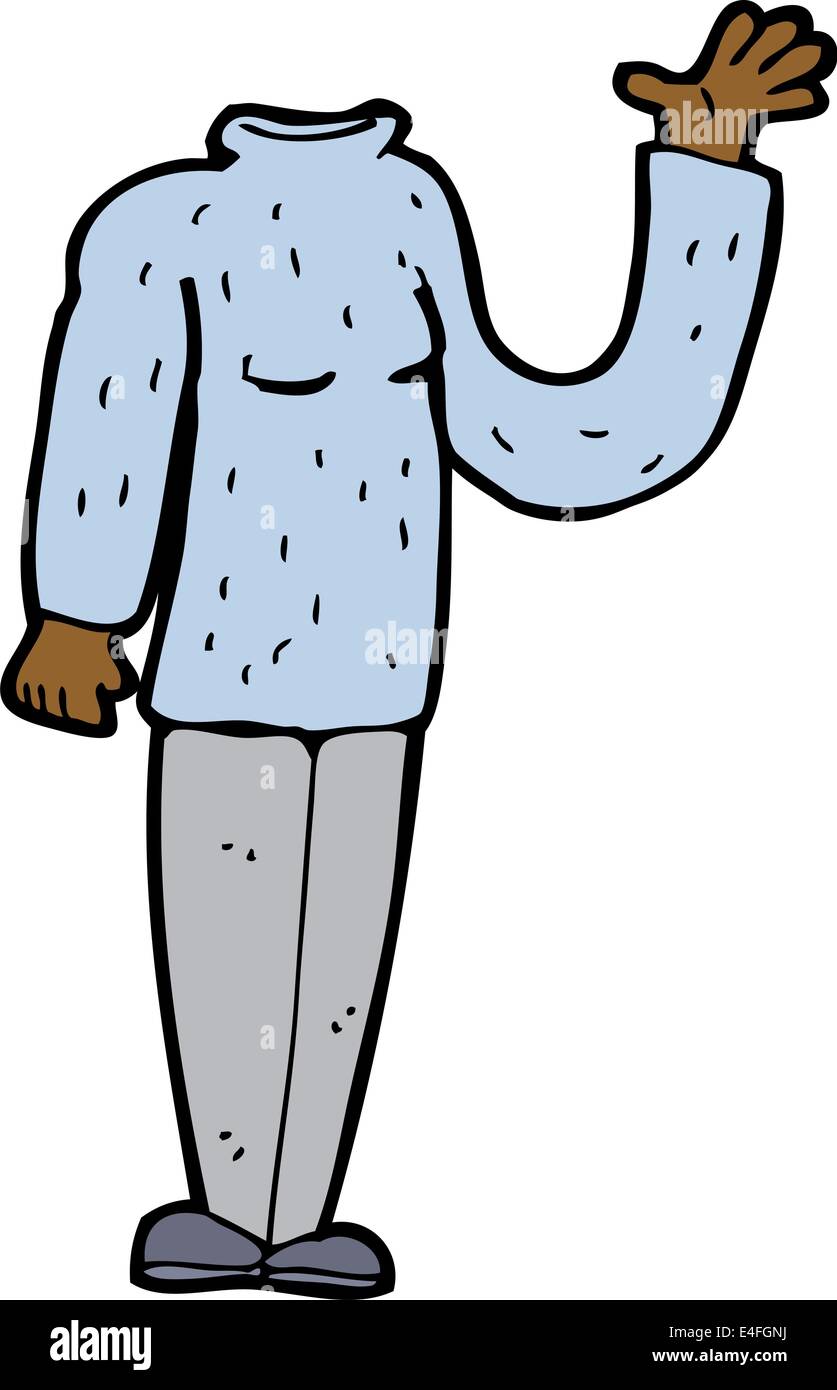 cartoon headless body (mix and match cartoons or add own photo Stock ...